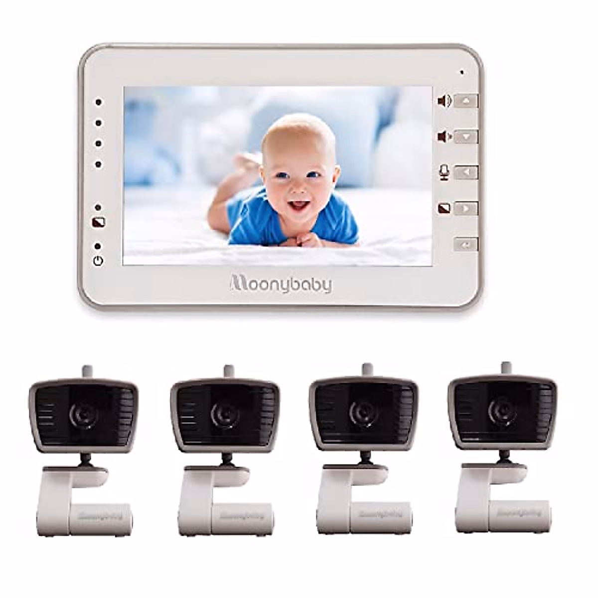 Moonybaby Trust 30 Replacement Monitor, Only for Camera's S/N Number Starting with 04", say S/N:04xxxxxxxxxxxxx