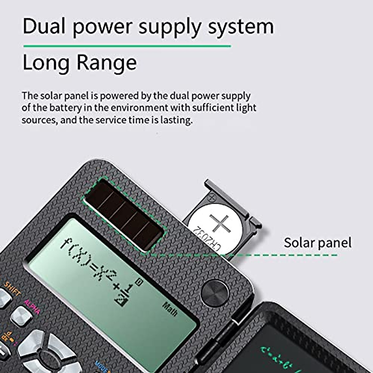 Scientific Calculator Multifunctional Algorithm With LCD Handwriting Pad CPA Exam 991MS Function For Students Accounting Scientific Calculator With Writing Tablet 991MS 991ES 991CNX Functions