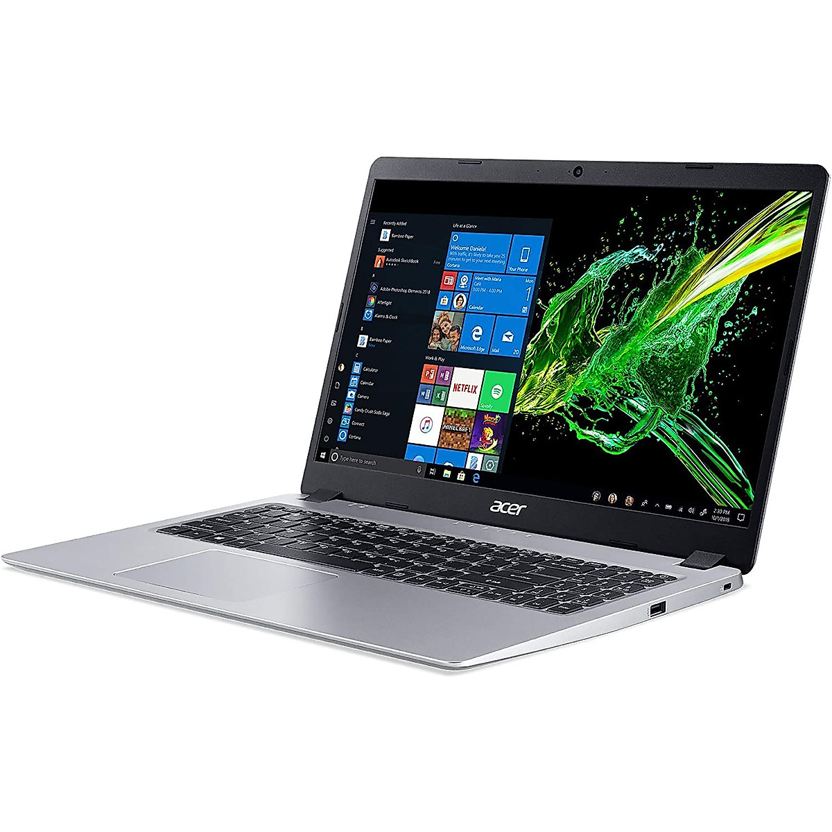 Acer Newest Aspire 5 15.6" IPS FHD Laptop - Dual Core AMD Ryzen 3 3200U - Radeon Vega 3 Graphics - 16GB DDR4-1TB SSD -RJ45 - HDMI - Backlit Keyboard - Windows 11 Pro w/RATZK 32GB USB