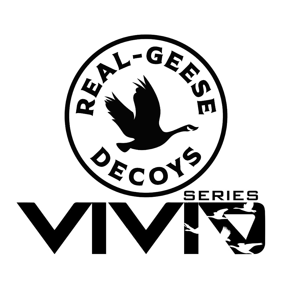 Real-Geese 1 Doz Vivid Series Silhouette Decoys