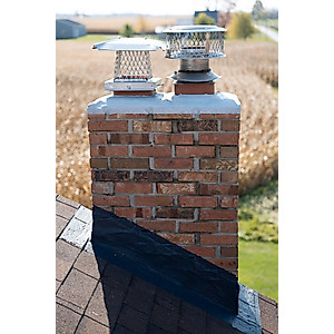 MasonryDefender Chimney Flashing Sealer - Flexible Coating That Protects Chimney Flashings from Water Leaks