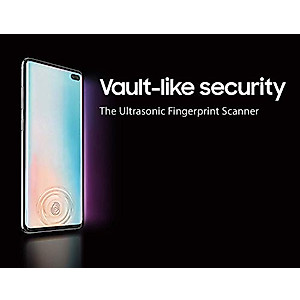 Samsung Galaxy S10+ Plus 128GB / 8GB RAM SM-G975F Hybrid/Dual-SIM (GSM Only, No CDMA) Factory Unlocked 4G/LTE Smartphone - International Version (Prism Green, 128GB)