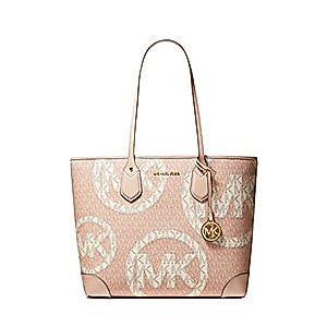 MICHAEL Michael Kors Eva Large Two-Tone Graphic Logo Tote Bag - Ballet