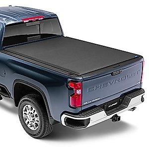 Lund Genesis Elite Roll Up Soft Roll Up Truck Bed Tonneau Cover | 96850 | Fits 2008 - 2016 Ford Super Duty 6' 10" Bed (81.8")