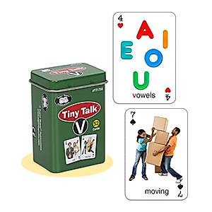 Super Duper Publications | Tiny Talk Articulation and Language Photo Flash Cards Set 2 (10 Fun Decks) | Educational Learning Resource for Children