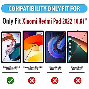 XunyLyee 2-Pack, Screen Protector for Lenovo Tab M10 Plus 3rd Gen 2022 (10.61 Inch) Anti-Scratch Tempered Glass Film Easy Installation