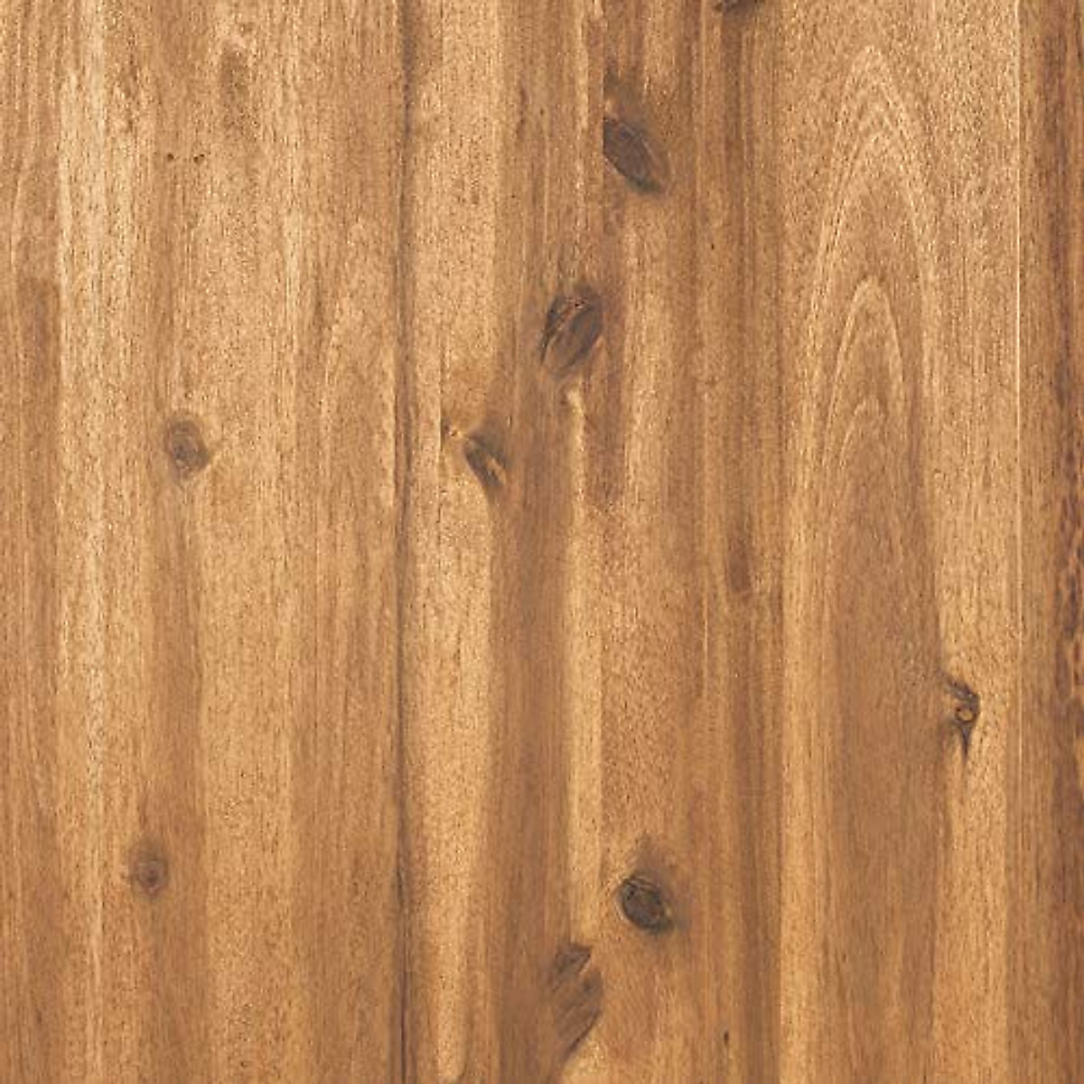 Walker Edison AZOWCHAT3PCBR Castellina Modern 3-Piece Solid Acacia Wood Patio Chat Set, Brown