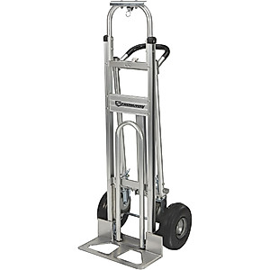 Strongway 3-in-1 Aluminum Hand/Platform Truck - 550-/770-Lb. Capacity