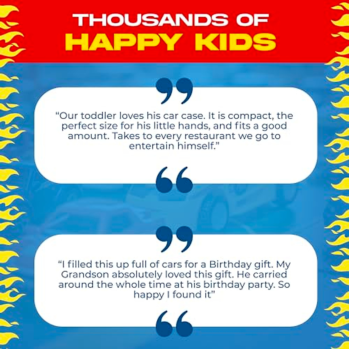 All7s Hot Wheels Case Storage For 20 Cars Hard Shell Matchbox Car Case | Hot Wheels Cars Storage Case | Toy Car Storage Organizer