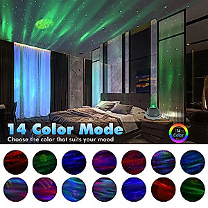 Star Projector with Remote Touch Control,Bluetooth Music Speaker & White Noise Galaxy Light Projector, LED Night Light for Kids Adults,for Home Decor Bedroom,Ceiling,Party