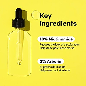 TIAM Vita B3 Source, 10% Niacinamide Serum, 2% Arbutin, Hyperpigmentation, Dark Spot Treatment, 1.35 Fl Oz
