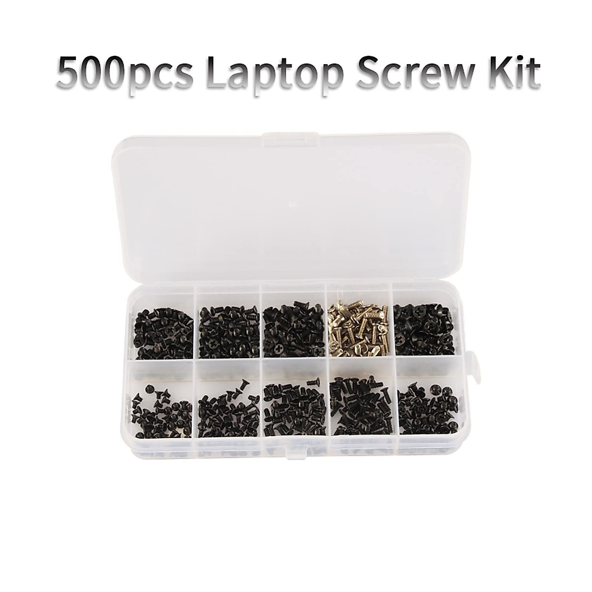 TYFZ Screw kit 500Pcs Laptop Notebook Computer Screw Assortment Kit Using Strong and Sturdy