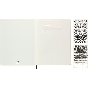 Moleskine Limited Edition Undated Planner Petrantoni, 12M, Extra Large, Hard Cover (7.5 x 10)