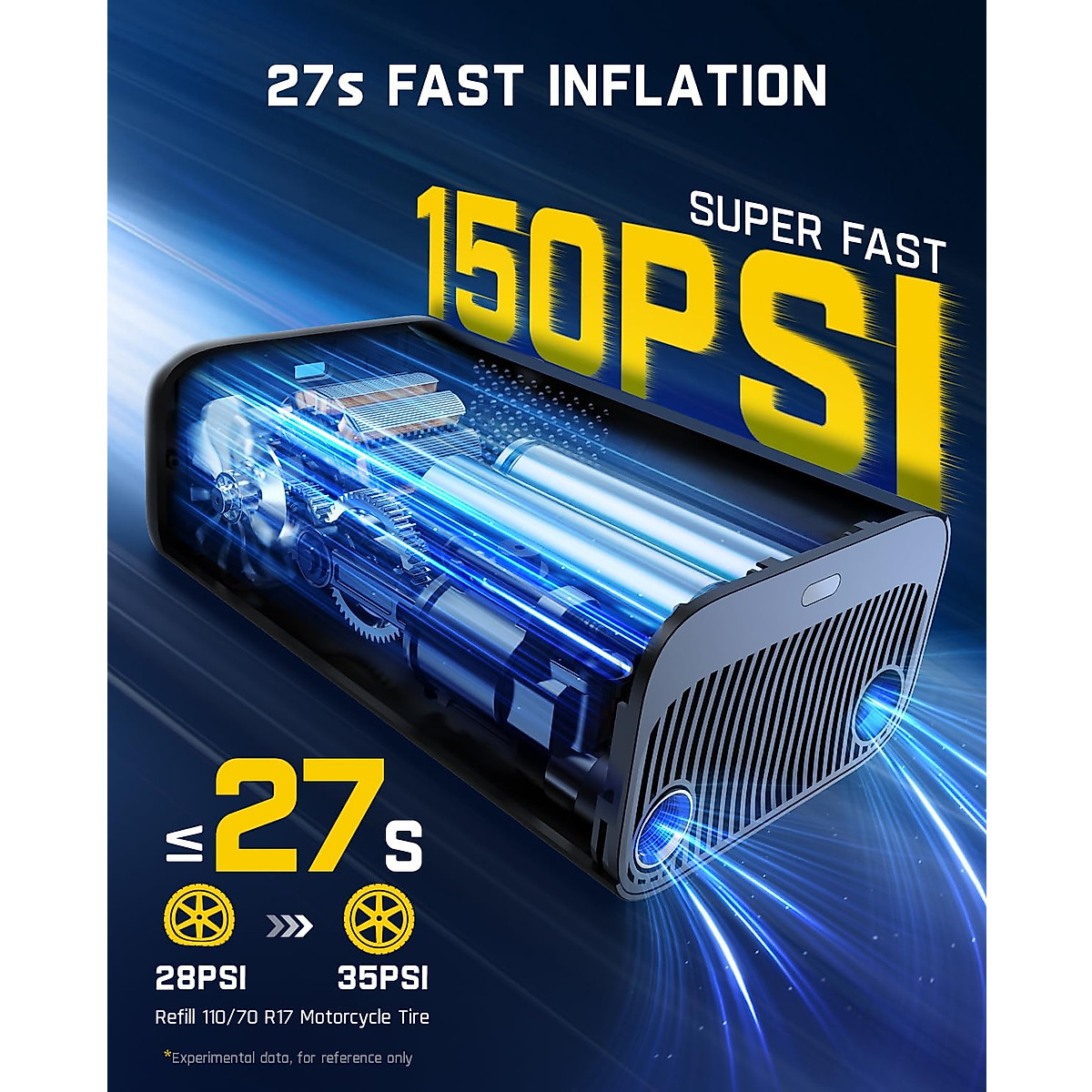 Fanttik T8 APEX Jump Starter Deluxe Package and Fanttik X9 Pro Portable Tire Inflator