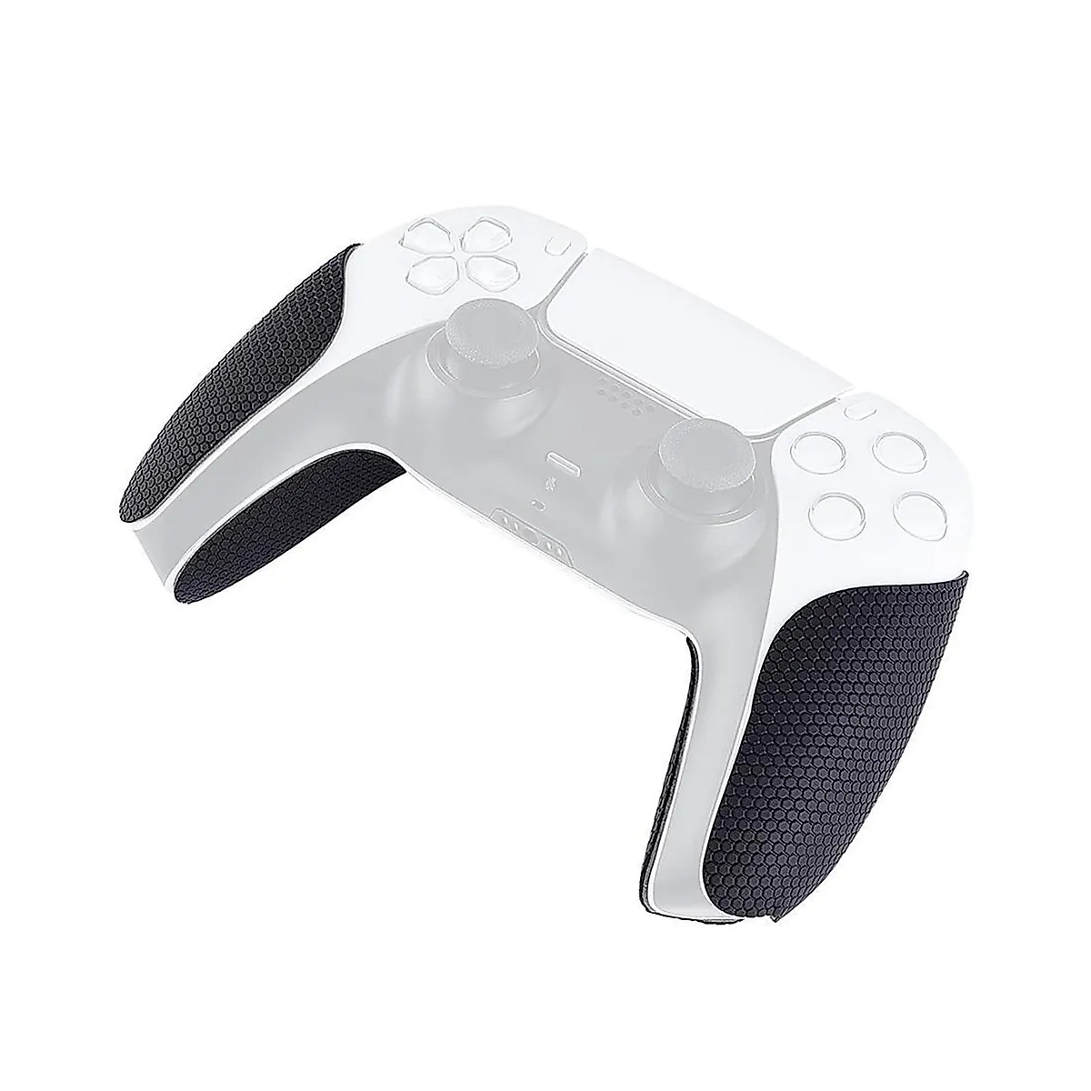 LICHIFIT Anti-slip Game Handle Grips Protective Sticker Removable Handle Silicone Skin Cover Non-slip Pads for PS5 Game Controller Protector