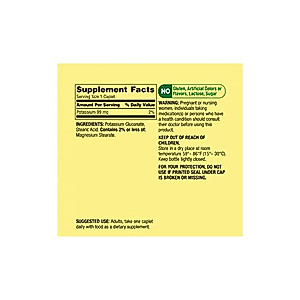 Spring Valley Potassium 99 mg, Caplets for Heart, Nerve & Muscle Function, 250 Count + Weekly Pill Organizer, Portable Travel Pill Box Dispenser Medicine case (Seven Day) by STS. Home
