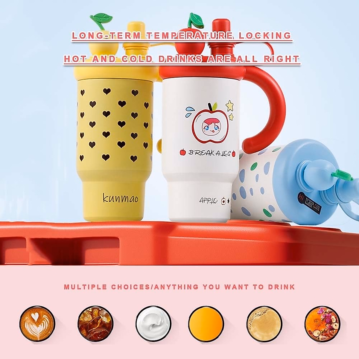 GPPYMX Large Capacity Insulated Tumbler with Lid and Straw，316 Stainless Steel Leakproof Insulated Cup ，27oz Iced Travel Coffee Mug for Ice Drink and Hot Beverage (Silver)