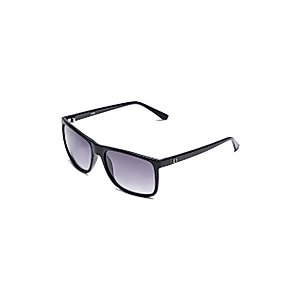 GUESS Factory Matte Plastic Square Sunglasses