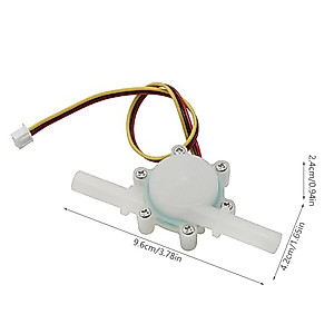 kobeIeen DN10 Fluidmeter Effect Water Fluidmeter 0.3-10L/Min Water Flowmeter Liquid Flowmeter for Water