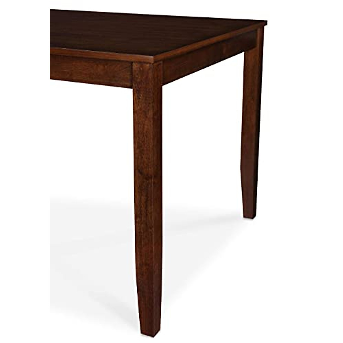House of Living Art Dining Table – Rectangular Design, Walnut Finish | Mid Century Classic Collection (Table Only)