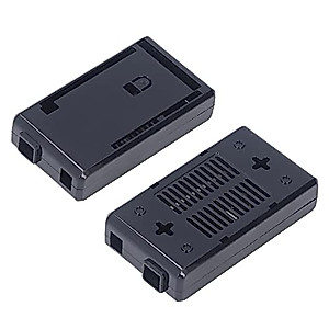 Oumefar Circuit Board Enclosure, ABS Electronic Housing Reserved USB Port with Vents for Protection(Black) Consumerelectronics