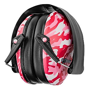 BOOMSTICK Pink Camo Ear Muff Hearing Protection