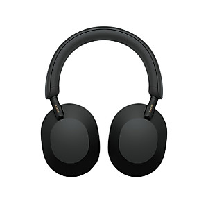 Sony WH-1000XM5B Noise Canceling Wireless Headphones - 30hr Battery Life - Over-Ear Style - Optimized for Alexa and Google Assistant - Built-in mic for Calls - International Version - Charcoal Black