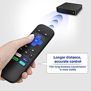 for Roku Express Remote,for Roku Premiere Remote,for Roku 1,2,3,4 (HD,LT,XS,XD),(NOT for Roku Stick, Roku TV)