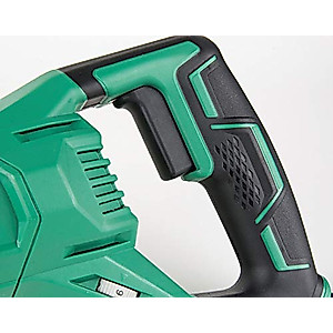 Metabo HPT Reciprocating Saw | Corded | 11-Amp | Variable Speed | Orbital Function Switch | Bevel Gear Drive System | Adjustable Pivot Foot | CR13VST