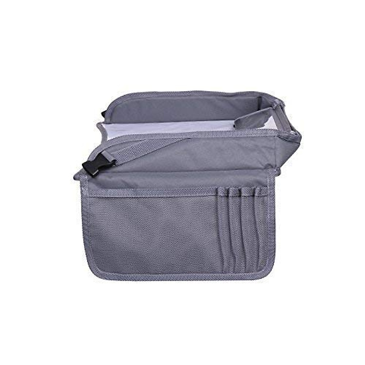 Kid’s Car Seat Travel Tray – Dry Erase Lap Table with Markers and Mesh Pockets – Keep Children and Babies Occupied – by K4 Dynamics