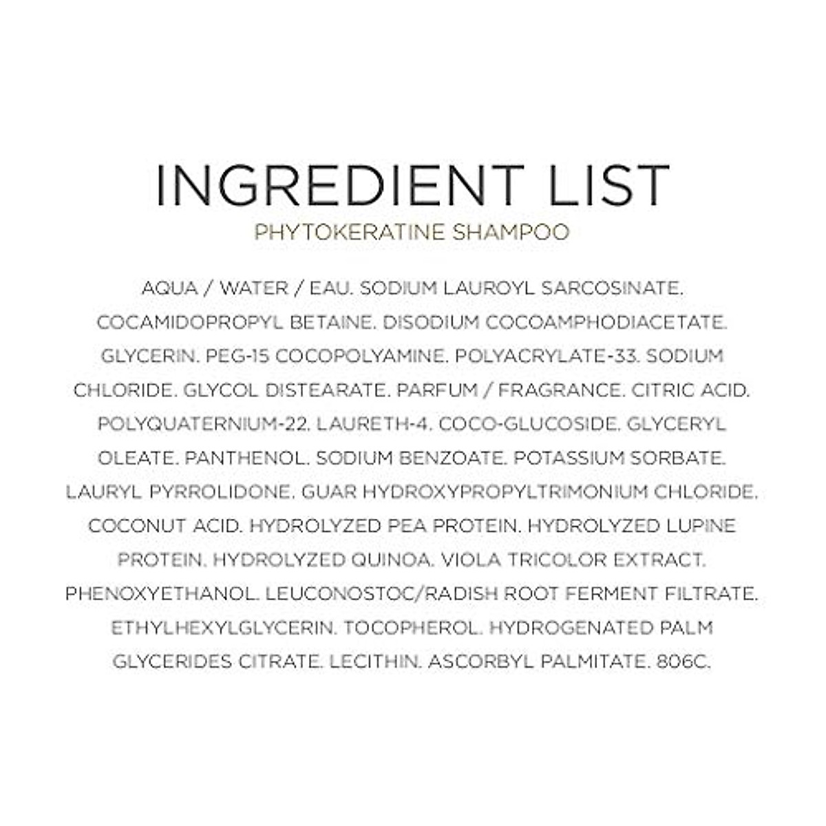 PHYTO PARIS PHYTO Phytokeratine Repairing Shampoo, 8.45 fl. oz.