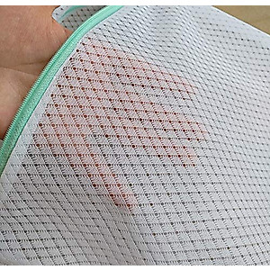 GDFYMI Mesh Laundry Bags, Washing Machine Clothing Washing Bags with Zipper, Reusable and Durable Mesh Wash Bags, Travel Storage Organize Bag for Delicates Bra, Underwear, Blouse or Hosiery (Set of 7)