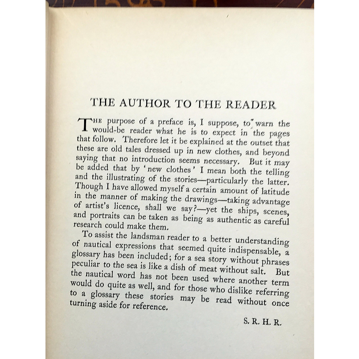 Ships and sailors;: Tales of the sea,