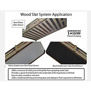 Undercover Kids White Safety Slat Cover (Twin)