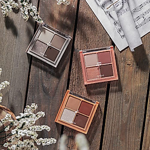 rom&nd] Better Than Eyes 6 colors | Basics Eyeshadow Palette|Velvety Texture| long-lasting makeup| Galaxy pearl glitter| MLBB| Daily Use| K-beauty |without crease 6g/0.21oz No. M01 DRY APPLE BLOSSOM