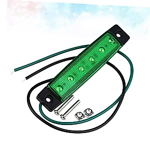 BESPORTBLE Propane Burner 2 Pcs 6 LED Brake Lights LED Trailer Lights Truck Tail Lights Taillight LED Green Side Lights LED Tail Lights LED Rear Light Elephant Ashtray