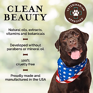 Rosen Apothecary 6-in-1 Itch Relief Dog Shampoo - Tearless Shampoo for Dogs Cleanses, Soothes, Refreshes and Moisturizes While Offering Itch Relief, 480ml