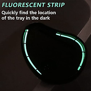 Livoccur Adjustable Hot Tub Table Tray, Hot Tub Side Table with Nonslip Cup Holders, Serving Tray Table for Bathtub Spa Outdoor Patio