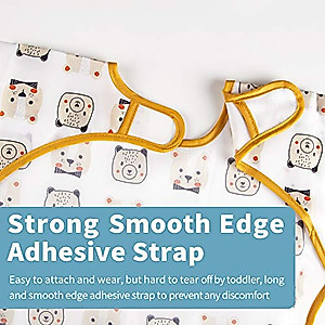 3 Pcs Long Sleeved Bib Set, Baby Toddler Waterproof Bibs with Sleeves, Catcher, Pocket Bundle, Play Smock Apron, 12-24 Months