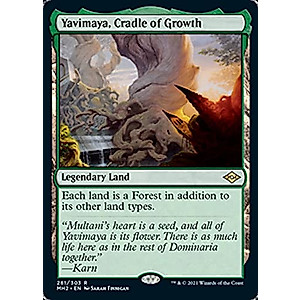 Magic: the Gathering - Yavimaya, Cradle of Growth (261) - Modern Horizons 2