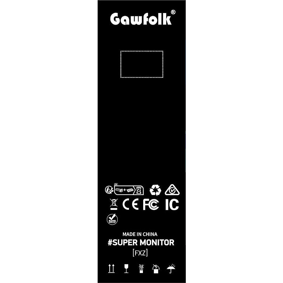 Gawfolk 22 Inch Computer Monitor, 100Hz Ultra-Thin Zero Frame Curved Display, Full HD 1920 x 1080p, HDMI VGA Home Office Business PC Monitor (No Speaker)