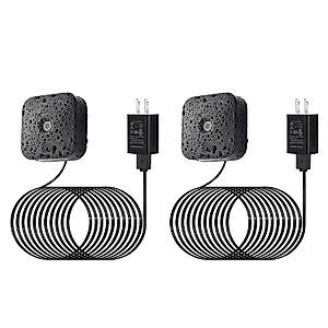 4Pack 25ft/7.5m Power Cable Compatible with All-New Blink Outdoor 4 (4th Gen), Weatherproof Outdoor USB Charging Cable for Blink Outdoor 4, Long Type C Flat Power Cord - Black