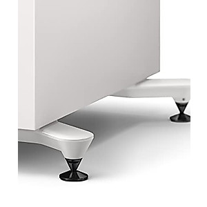 KEF R5 Meta Compact 3 Way Floorstanding Speaker - Each (Gloss White)