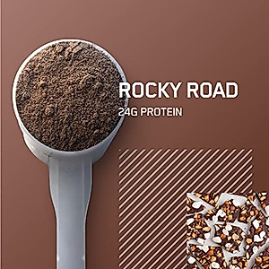 Optimum Nutrition Gold Standard 100% Whey Protein Powder, Rocky Road, 2 Pound (Packaging May Vary)