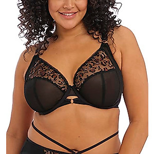 Elomi Women's Namrah Underwire Plunge Bra Black