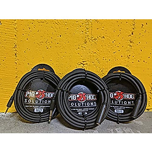 Pig Hog PHX14-10 1/4" TRSF to 1/4" TRSM Headphone Extension Cable, 10 Feet