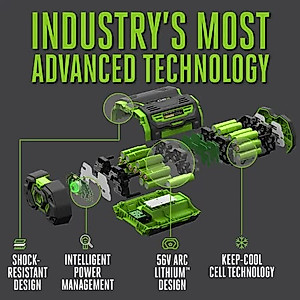 EGO Power+ BA4200T 56-Volt 7.5 Ah Battery with Upgraded Fuel Gauge (3rd Generation)