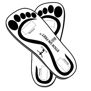 Economy 200 Pairs(400feets) Disposable Black Feet Pads Spray Sunless Tanning Sole Protector