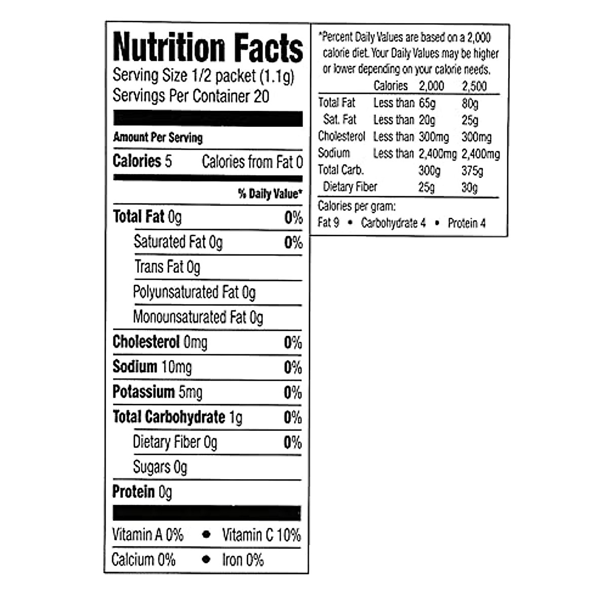 Great Value: Grape Drink Mix, .78 Oz (Pack of 6)