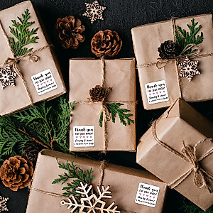 Littlefa If You Love it Let Me Know Stickers,Thank You for Your Order Sticker,Cute Small Business Envelopes Seal Stickers,Leave a Review Sticker for Business Packaging 500 PCS